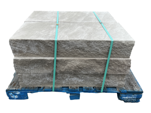 IN Limestone Non-Variegated – Wall Caps – Rock Faced – 12″ x 48 ...