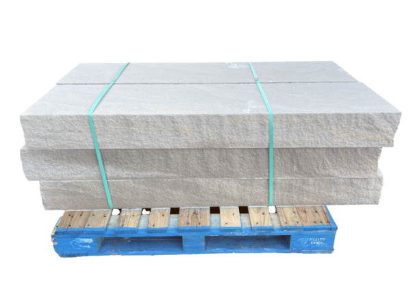 Indiana Limestone 16″ x 60″ Snapped Step | Green Stone Company