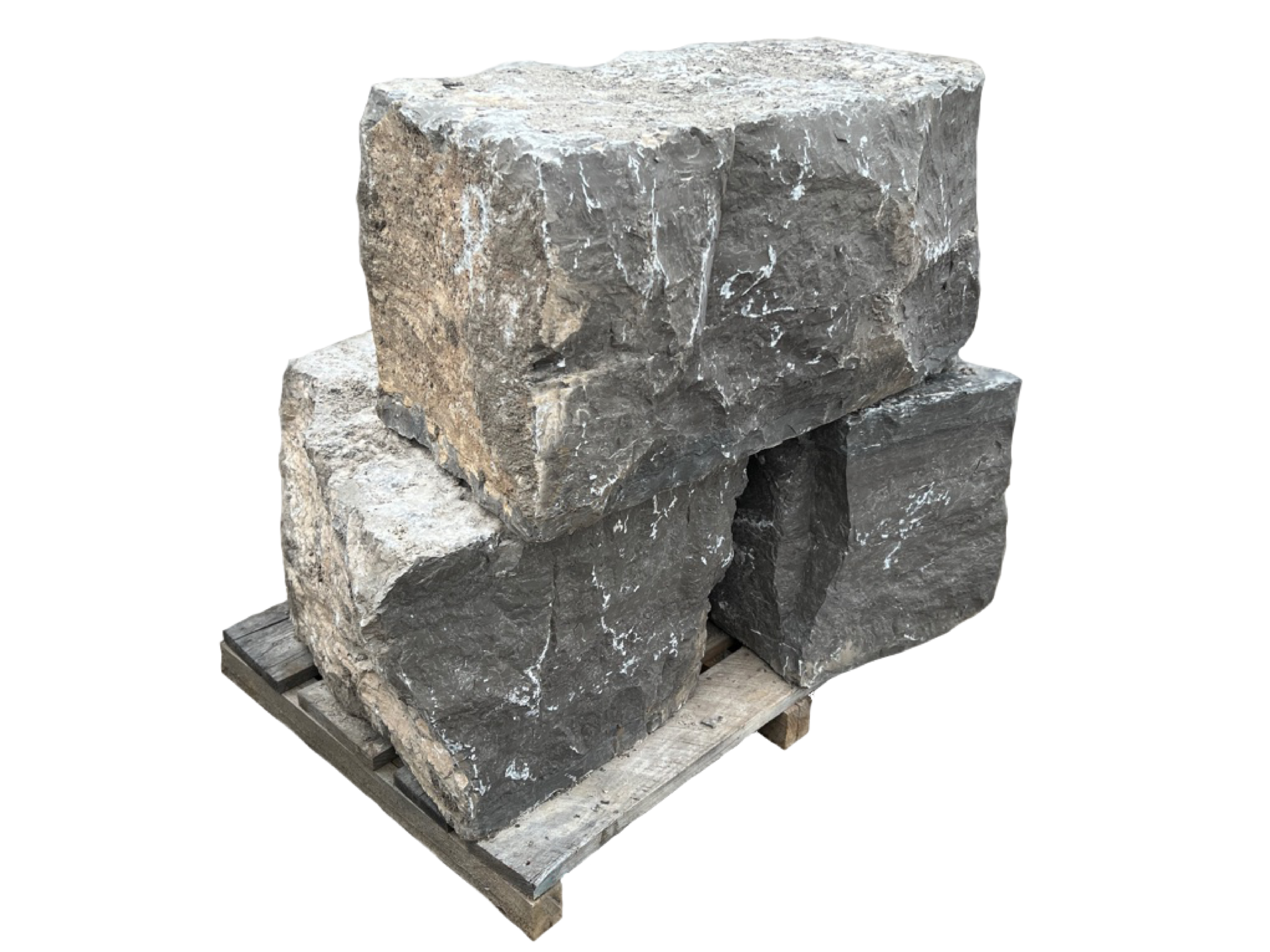 Canyon Gray Chunk Boulders - Green Stone Company